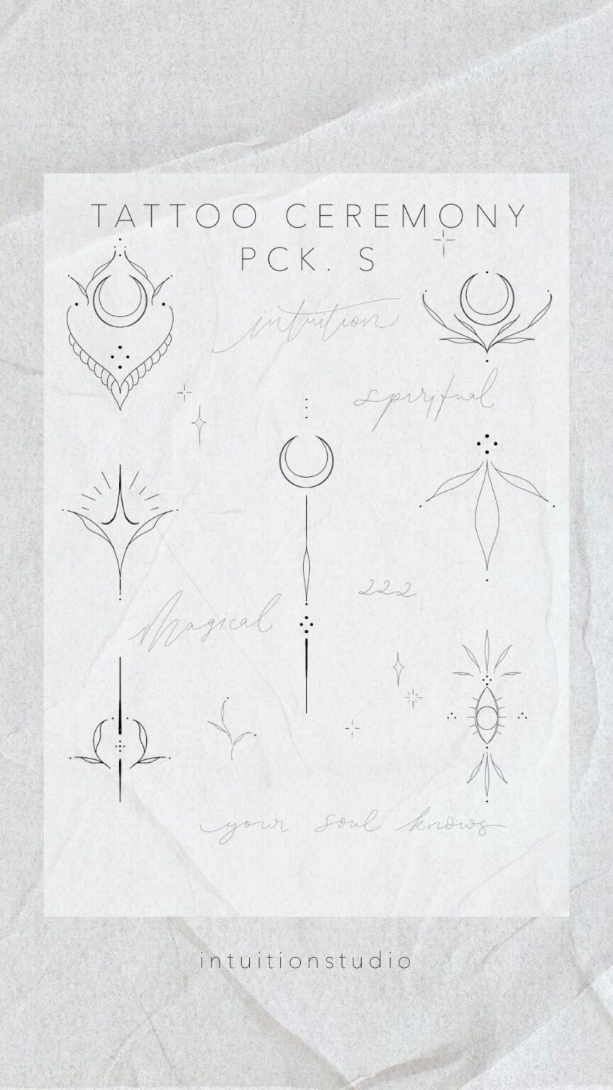 hochwertige Fineline Tattoos Aachen | filigran und individuell - INTUITION STUDIO